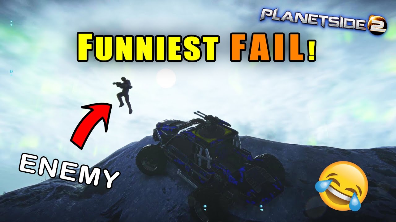 FUNNIEST PlanetSide 2 Fail! - YouTube