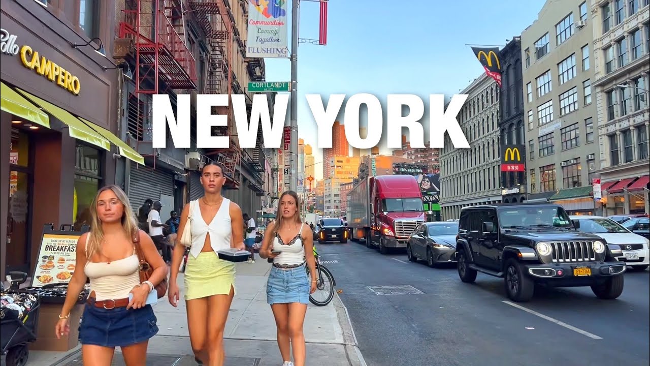 NYC LIVE Downtown Manhattan, SoHo, Chinatown, Wall Street, NYC Ferry ...