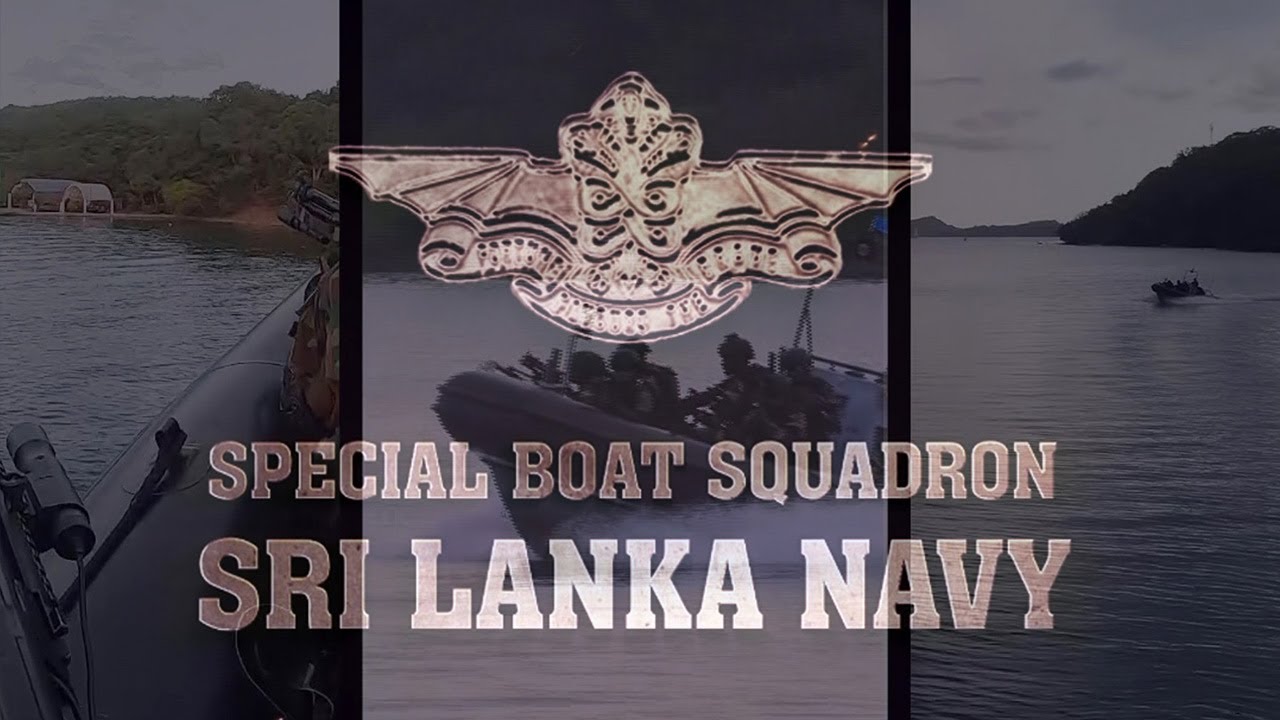 Sri Lanka Navy Special Boat Squadron - Born with Guts and Glory - YouTube