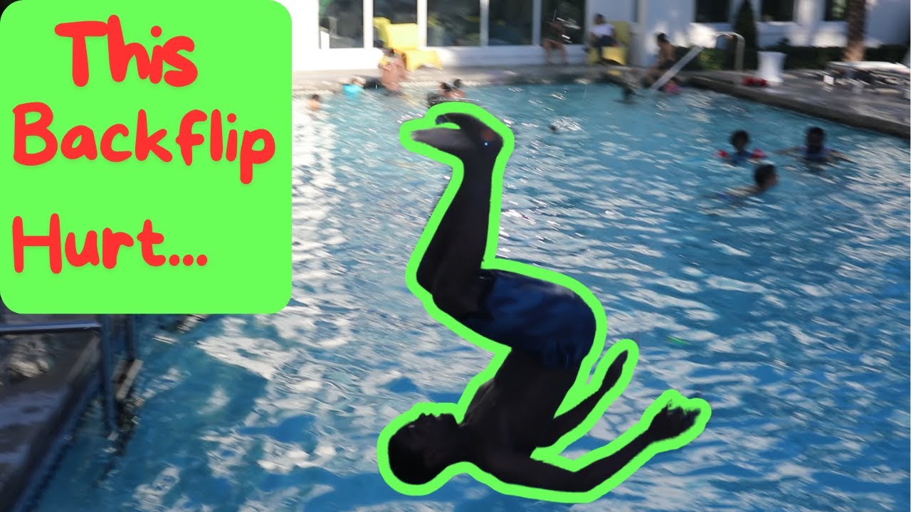 Kid did Backflip in POOL I What Happen is Shocking!! - YouTube