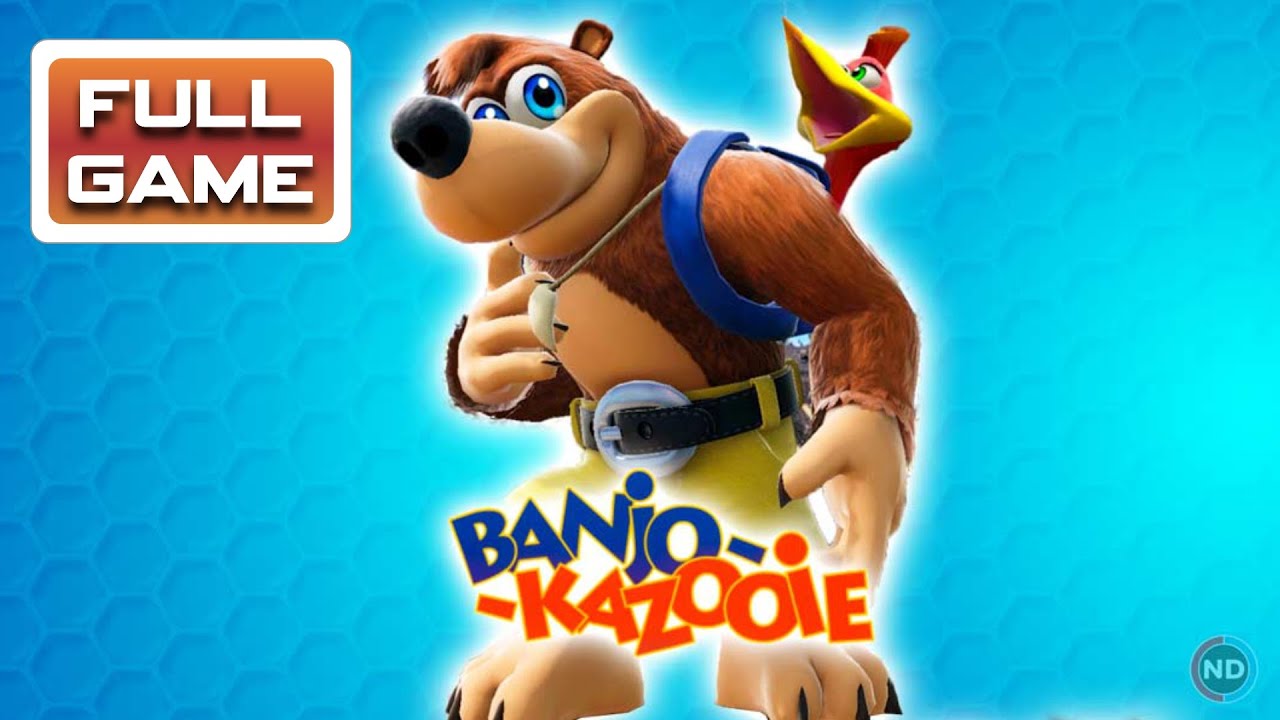 Banjo-Kazooie (Texturas HD+60 Fps) - Full Gameplay Walkthrough - Sin ...