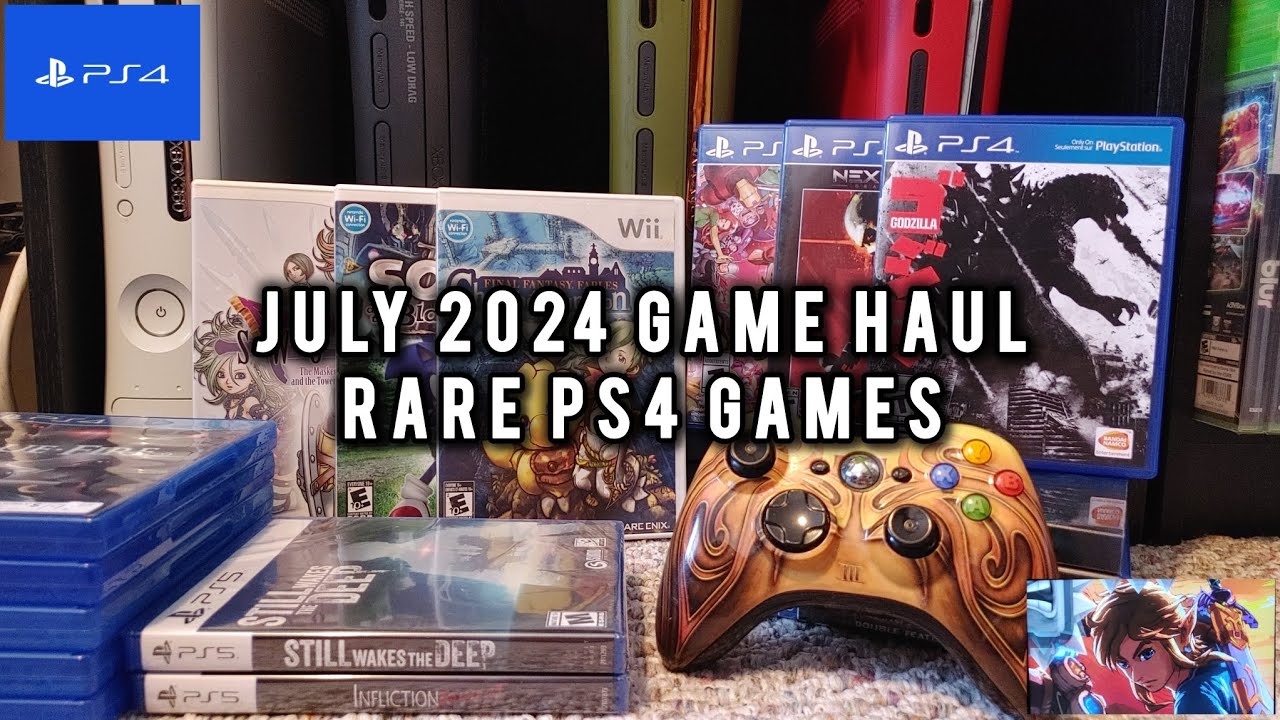 Rare PS4 Games July 2024 Video Game Haul - YouTube