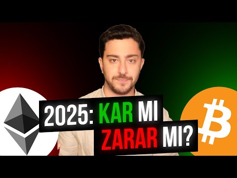 2025'te *Sadece Kriptolardan* Kâr Mı Ettim Zarar Mı?