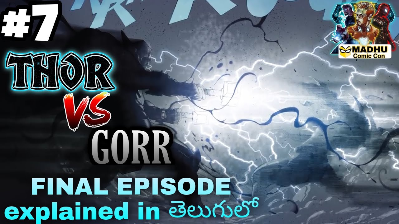 Thor God of Thunder - God Bomb - Thunder God Thor vs Gorr Final battle ...