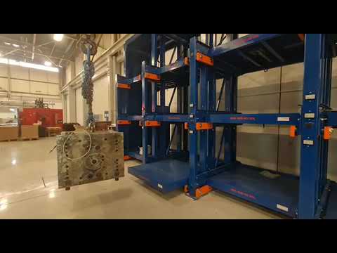 Mould Tool Racking (Electric) - YouTube