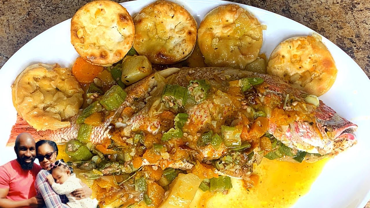 How To Make Jamaican Steamed Fish - YouTube