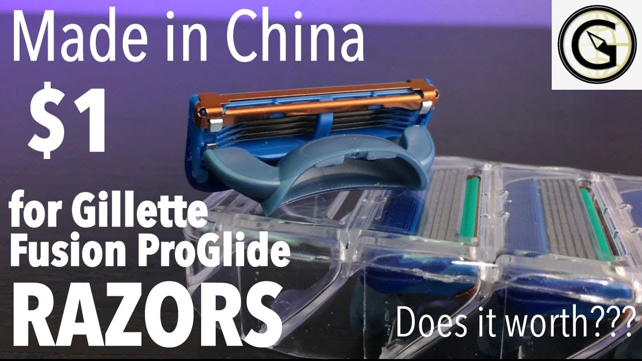 Gillette Fusion Proglide like razors REVIEW | Does it Worth? - YouTube