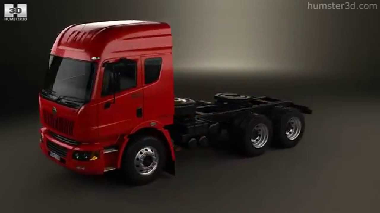 Mahindra MN 49 Tractor Truck 2015 3D model by 3DModels.org - YouTube