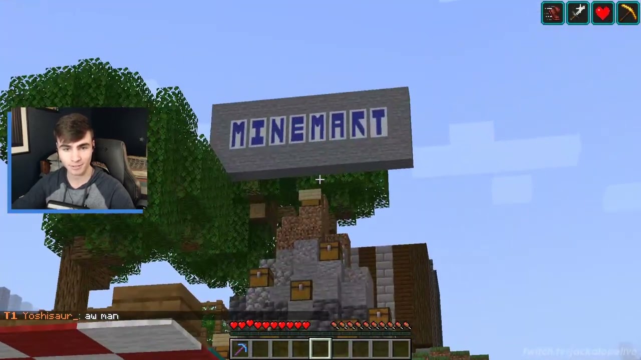 Joining CallMeCarson's Minecraft Server - SMP Online - YouTube