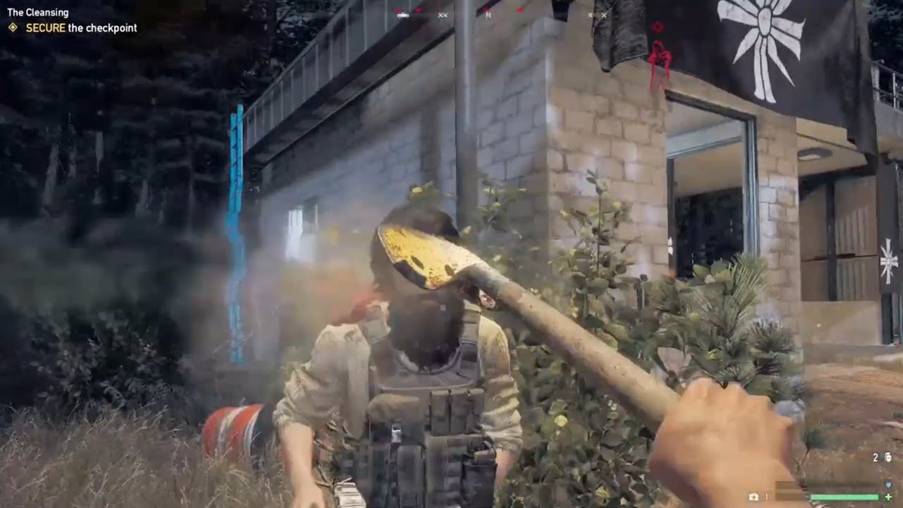 Far cry 5 Infamous Shovel Rampage - YouTube