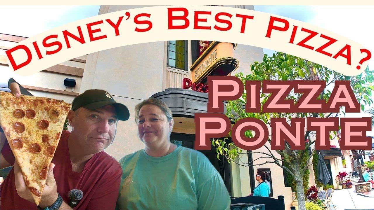 Pizza Ponte at Disney Springs: Disney's Best Pizza?? - YouTube