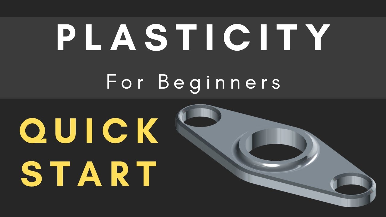 First 3D Model in Plasticity - YouTube