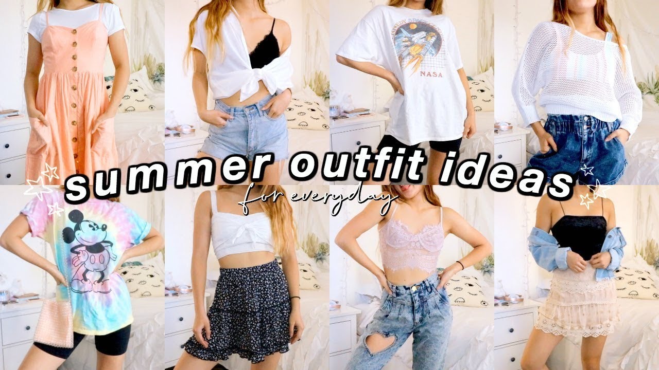 Summer outfits ideas/Different types of summer outfits ideas for girls ...