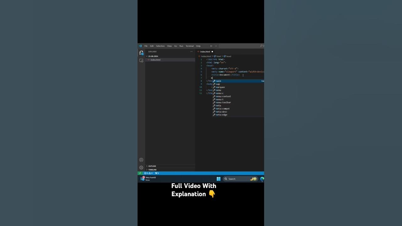 How To Refresh An Html Page Without Javascript Simple Html Techniques Html Htmltags Shorts 