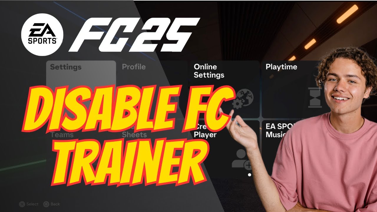 How To Disable FC Trainer In FC 25 - YouTube