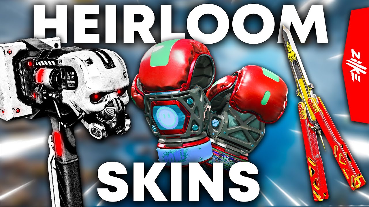 SEASON 8 HEIRLOOM SKINS RECOLORS 😯😯😯 × Apex Legends × skin recolor 7 9 ...