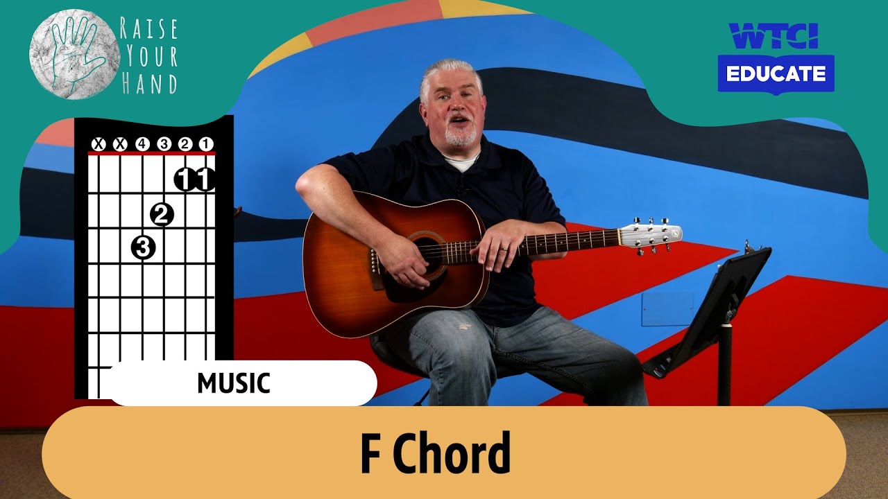 F Chord | SHORT | Guitar Basics | Raise Your Hand - YouTube