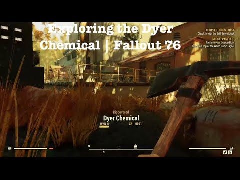 Exploring the Dyer Chemical | Fallout 76 - YouTube