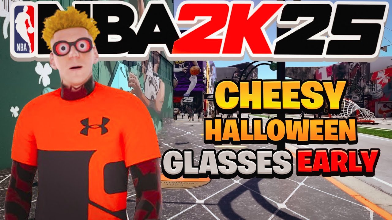 HOW TO GET CHEESY COMP HALLOWEEN GLASSES EARLY ON NBA 2K25! - YouTube