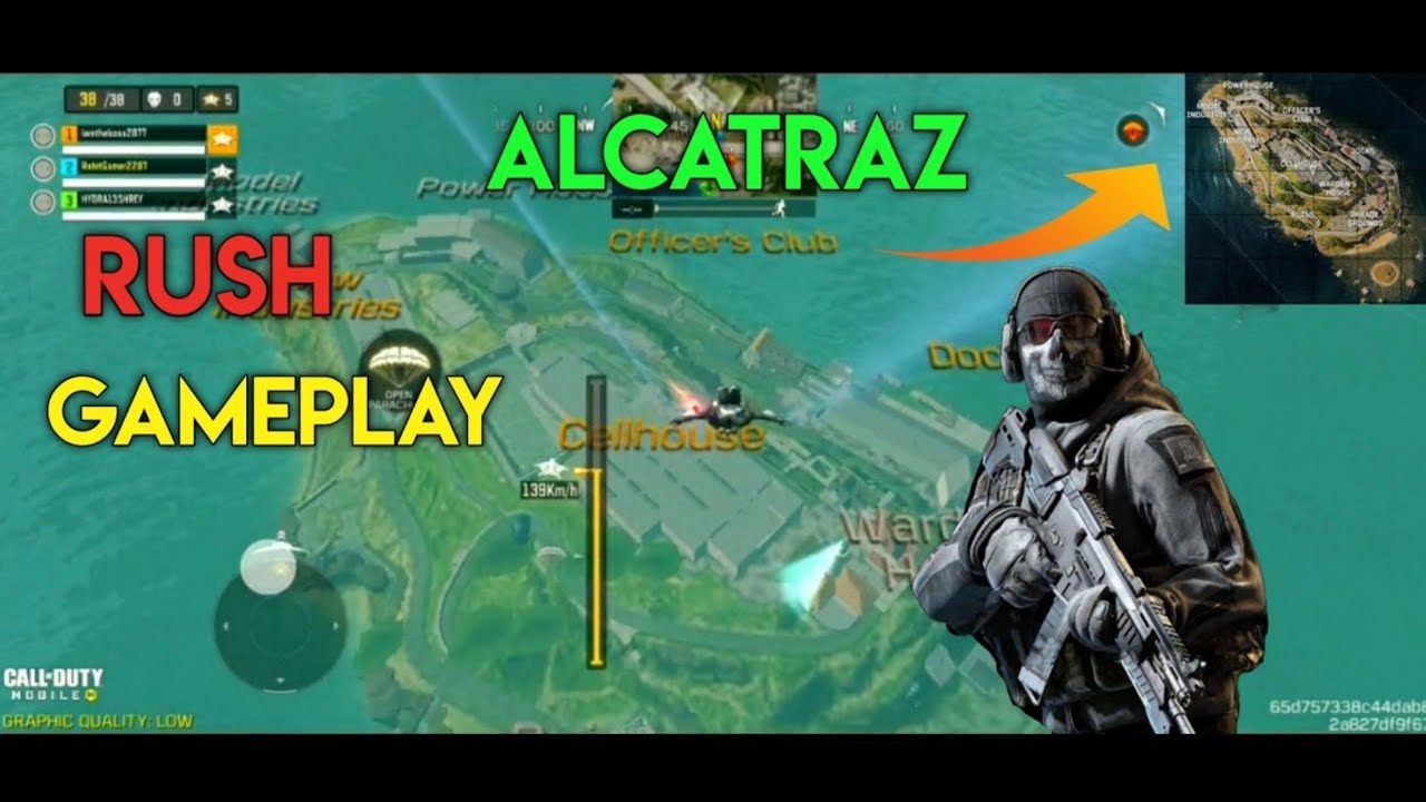 New Map Alcatraz Call Of Duty Mobile Full Rush Multiplayer😱🔥🔥🔥 - YouTube