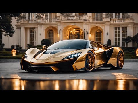 Unleashing Luxury: Exploring the Glamour of Gold Supercars. Exquisite ...