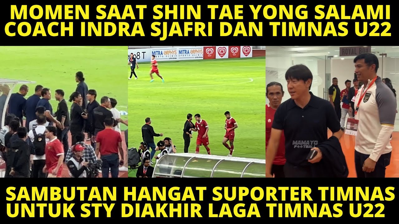 STY KECEWA LIHAT PERMAINAN TIMNAS U22 MOMEN SHIN TAE YONG TINGGALKAN ...