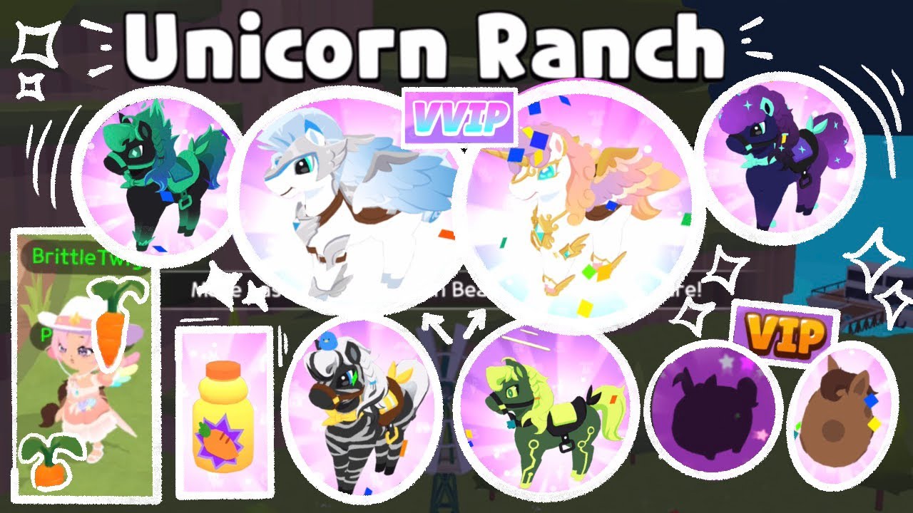 All About The Unicorn Ranch Pony Update! Opening Pony Eggs, Collecting ...