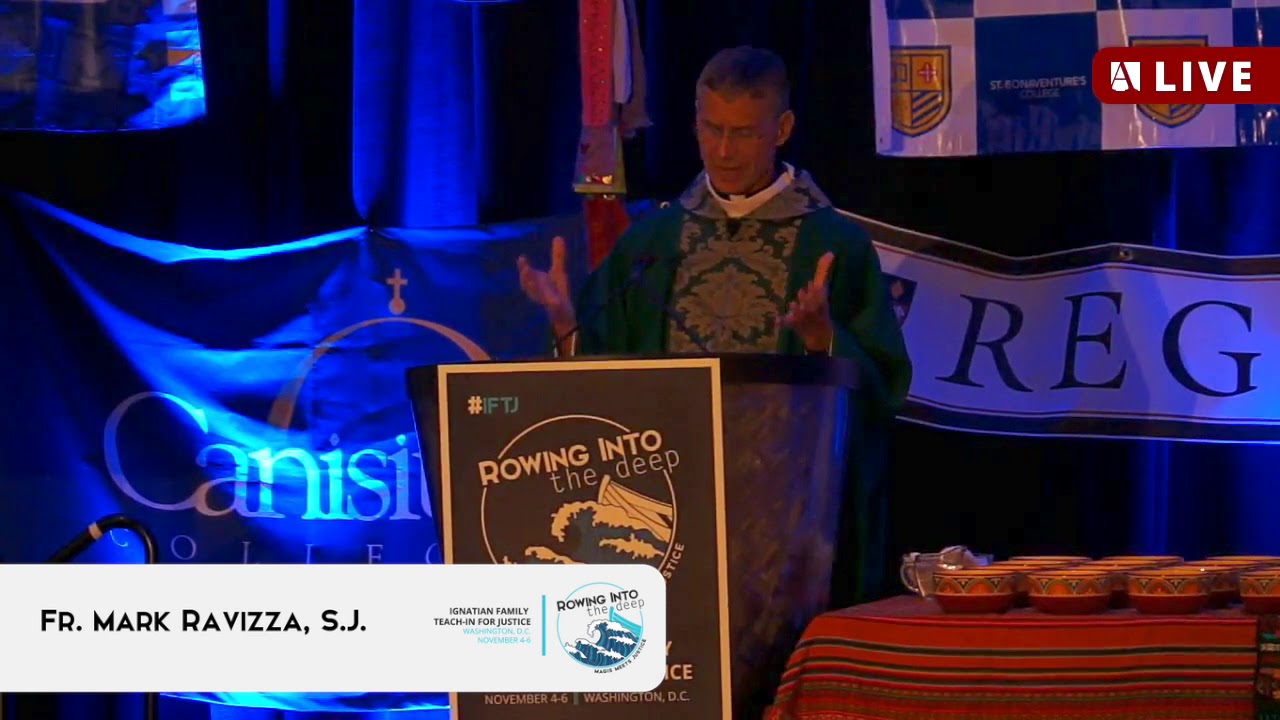 Fr. Mark Ravizza, S.J. | Ignatian Family Teach In for Justice 2017 ...
