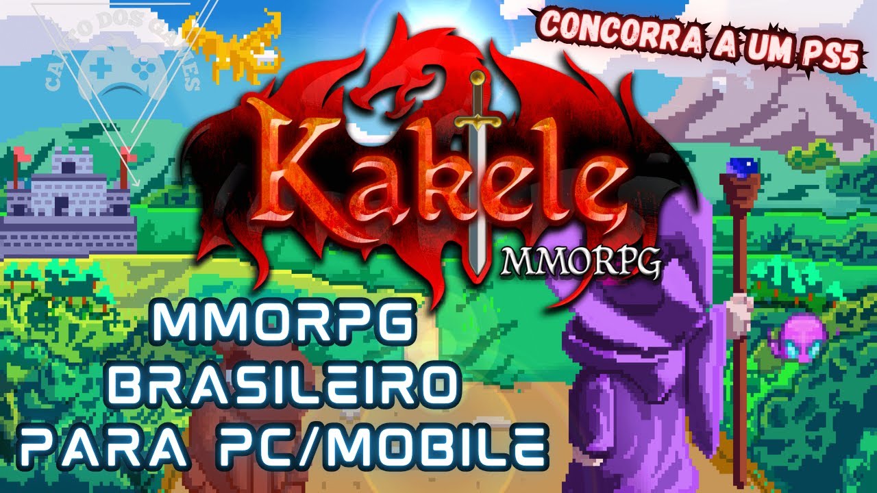 MMORPG BRASILEIRO EM 2D PARA PC E MOBILE | KAKELE ONLINE [GAMEPLAY PT ...
