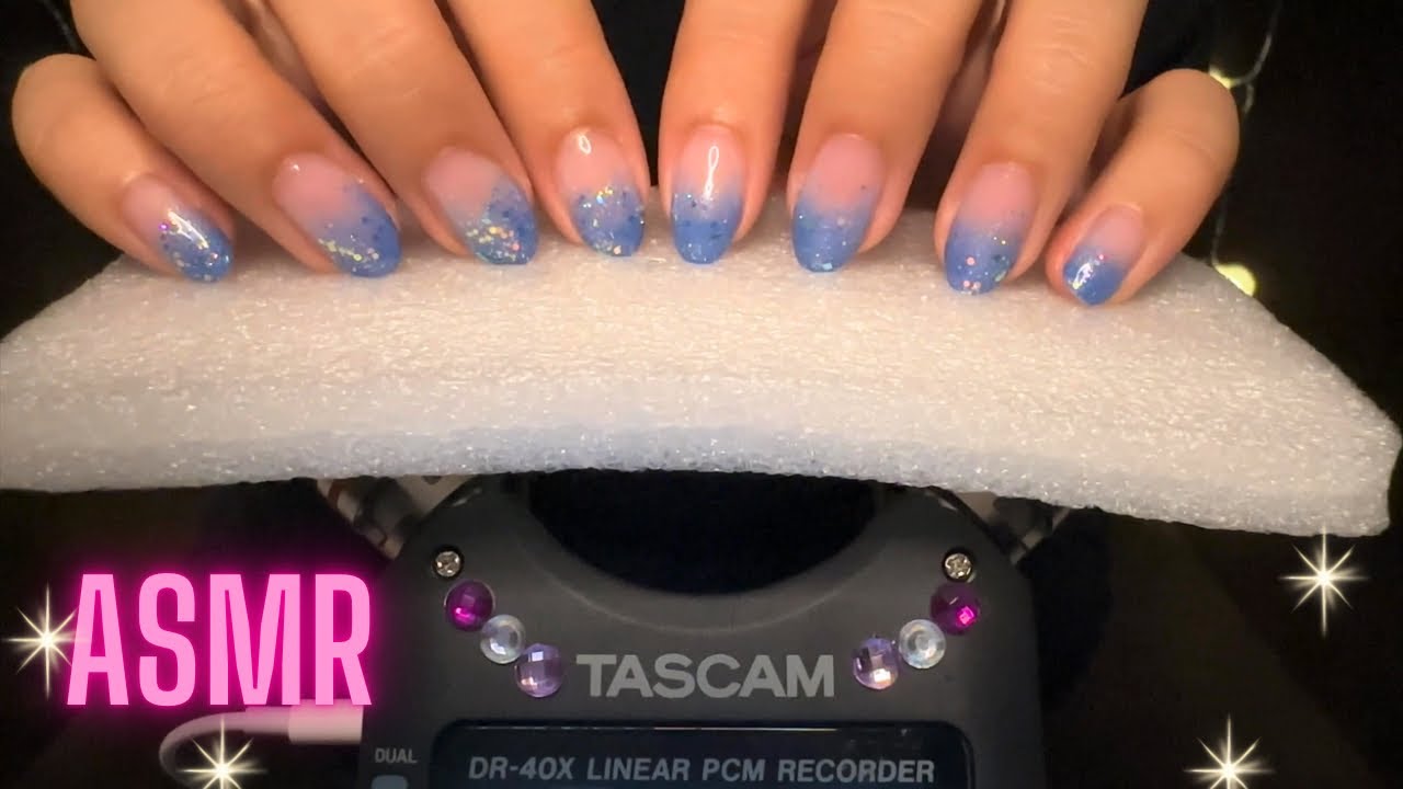 ASMR / It makes a good sound whether TAPPING it, SCRATCHING it or BEING ...