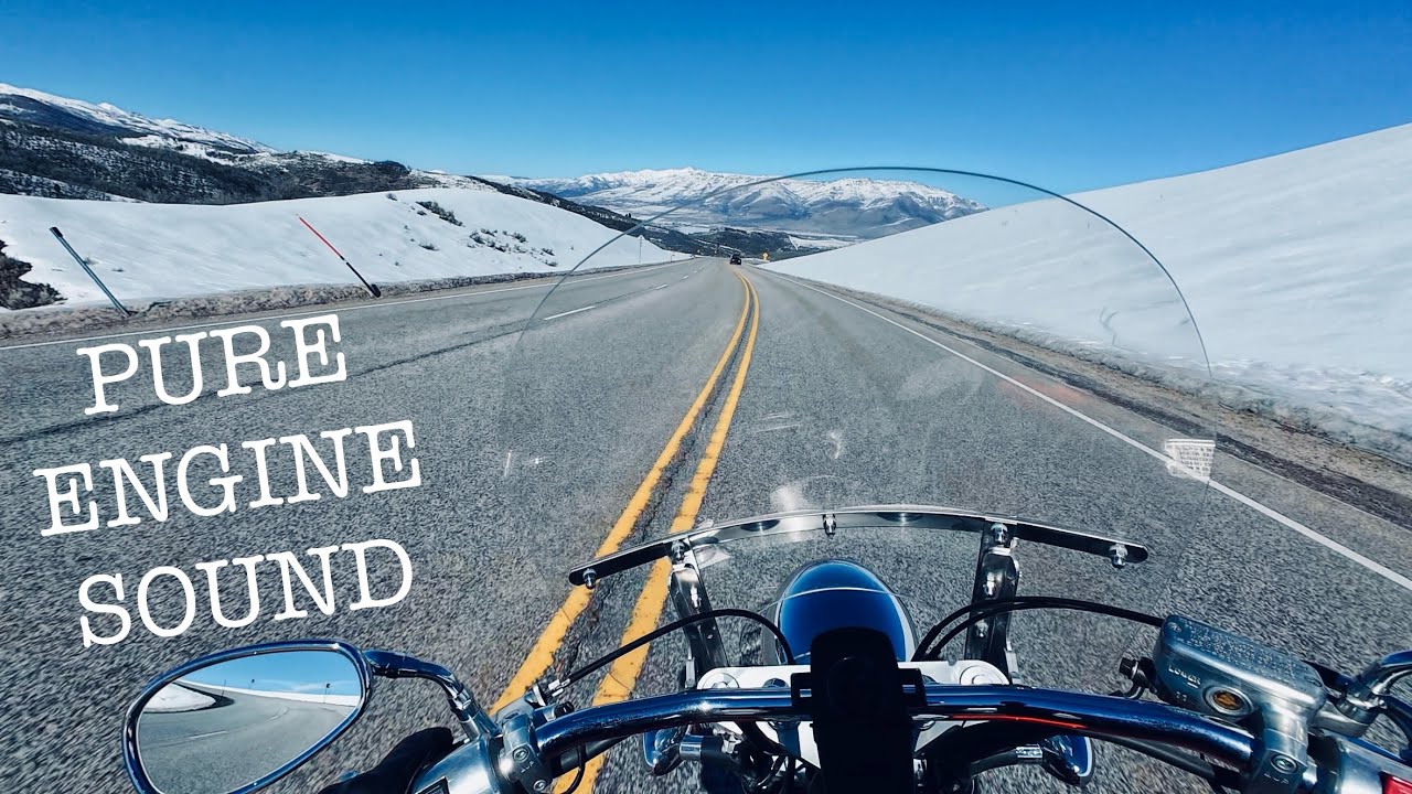 HONDA VTX | Pure Engine Sound | V&H Pipes | Motorcycle ASMR - YouTube
