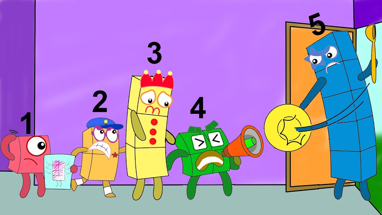 What happened, why are you crying, Numberblocks 1 2 3 4 | Fanmade ...