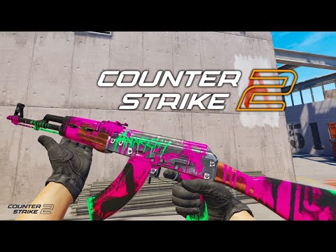 AK-47 Neon Revolution CS2 Skin | 4K60FPS Showcase & Review - YouTube