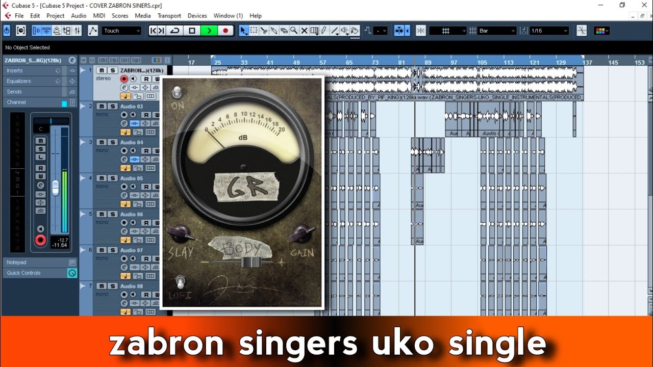 zabron singers uko Single Mixing song EP 7 COVER SONG JIFUNZE KUMIX ...