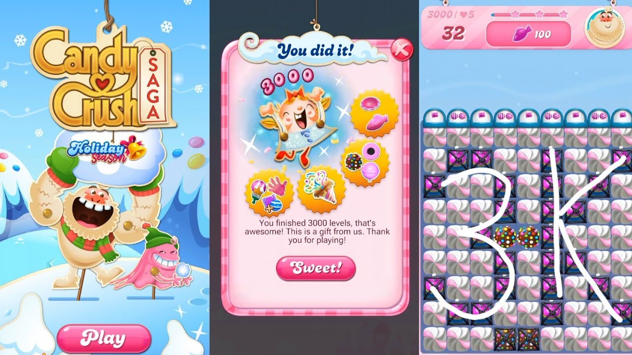 New Season How To Get Free Booster | Level 3000 | Candy Crush Saga ...