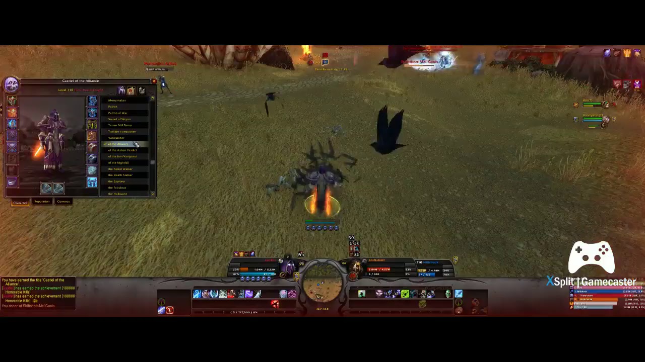 Getting the 100,000 Honorable Kills Achievement in WoW - YouTube