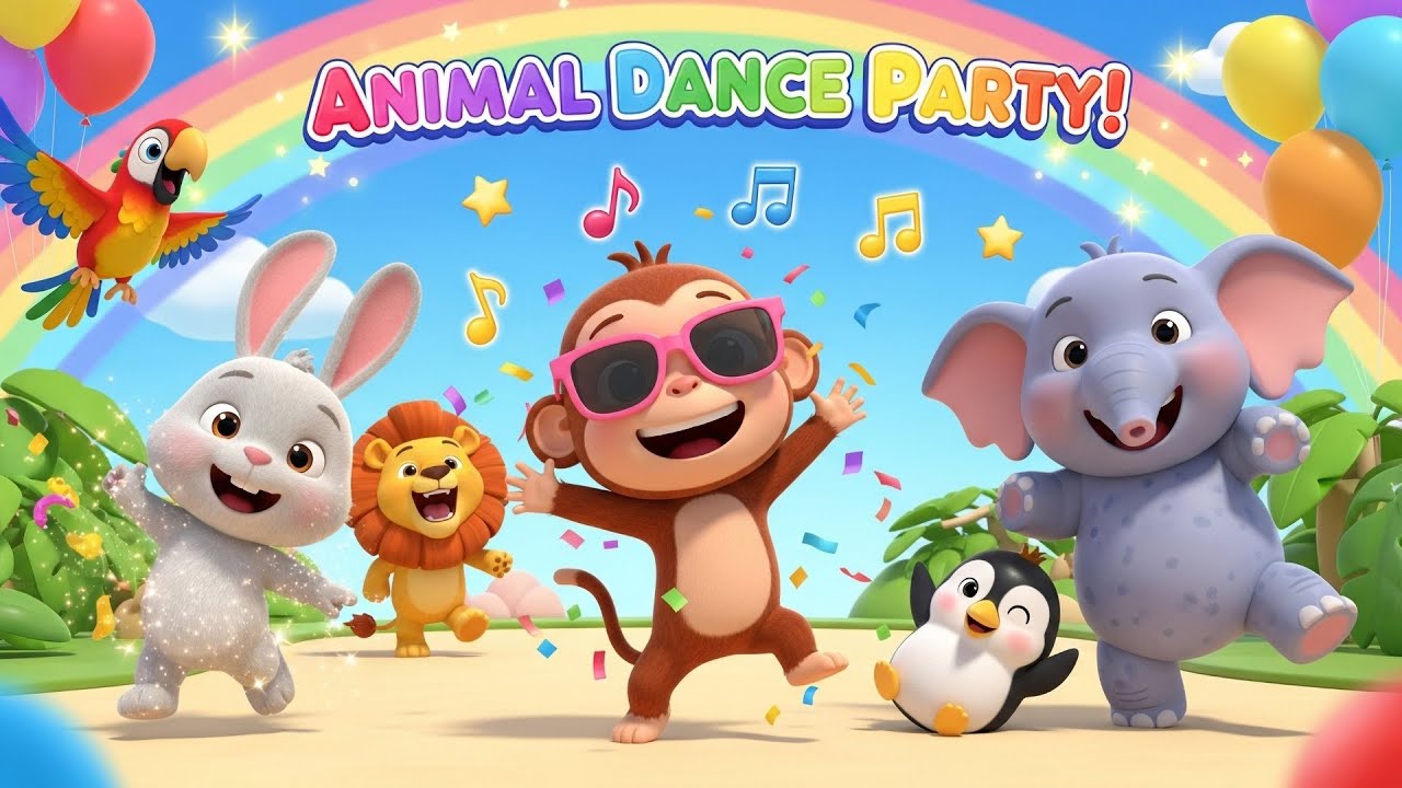 Best Summer Song – Animal Dance Party – Fun Dancing Song! - YouTube