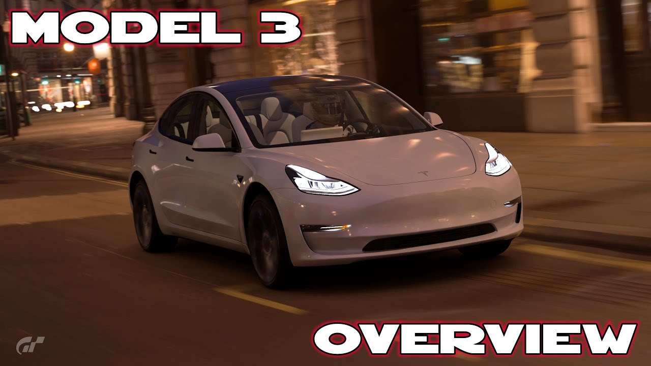 Tesla Model 3 Performance '23 Overview | Gran Turismo 7 Update 1.40 ...