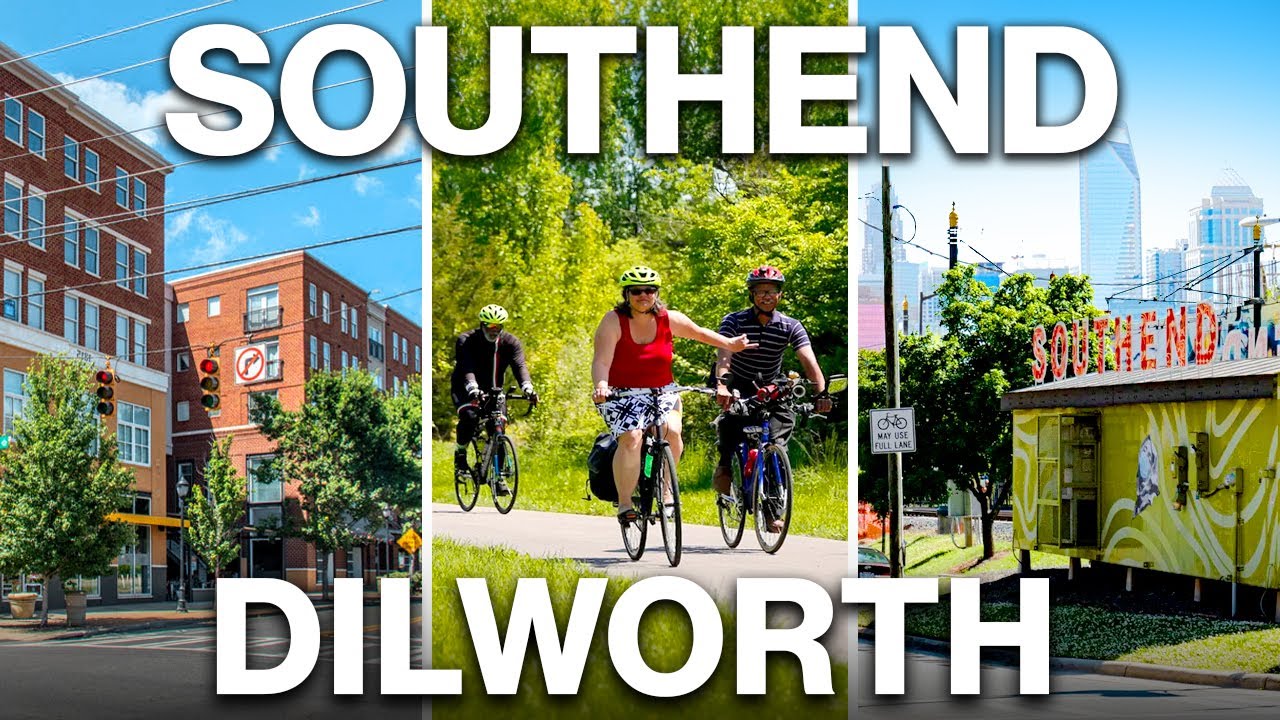 Explore the Walkable Neighborhood of Dilworth Charlotte - YouTube