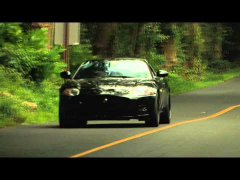 Jaguar XKR Custom Exhaust System - YouTube
