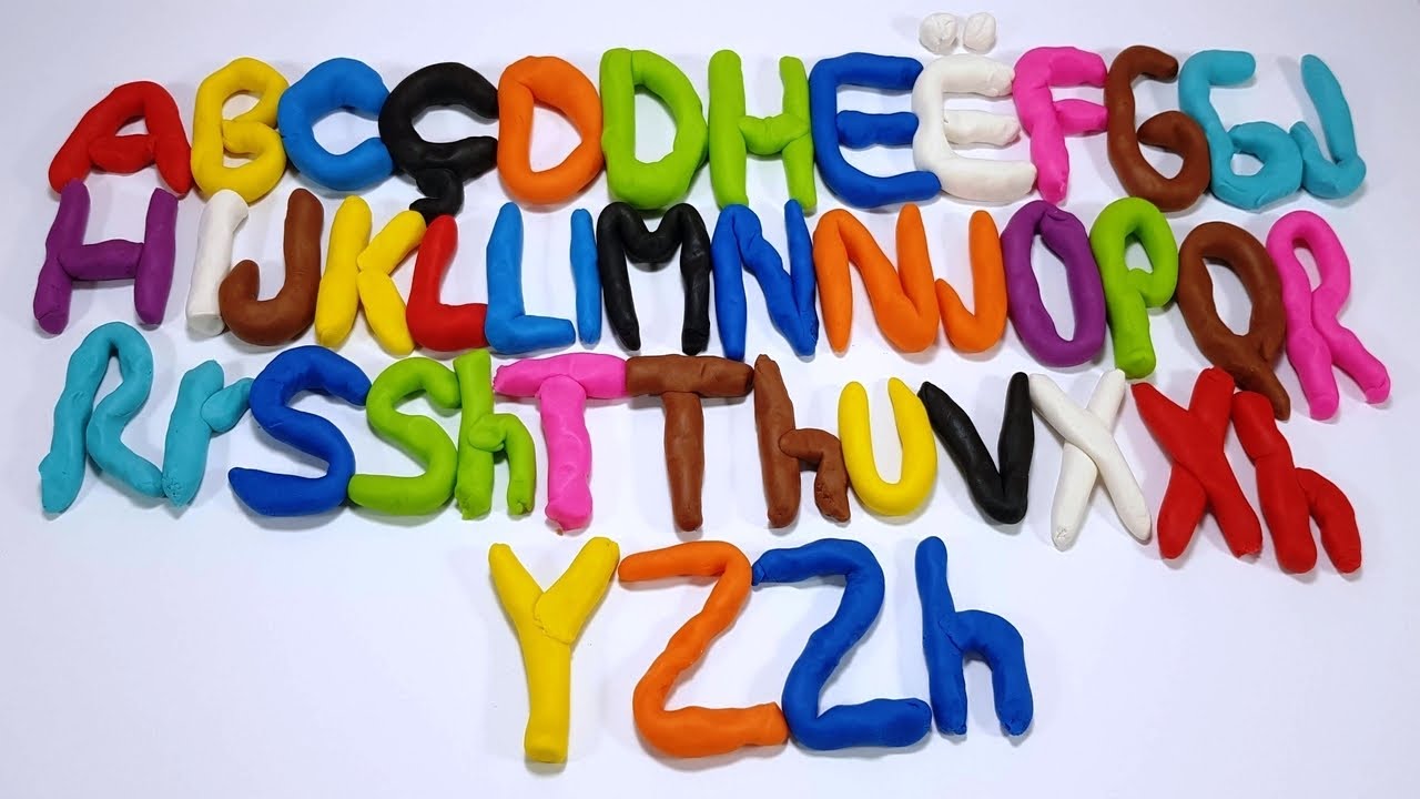 Alfabeti Shqip per femije me figura! Albanian alphabet with ...