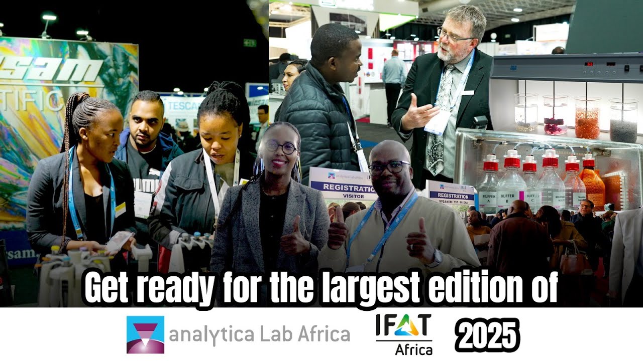 Get ready for the largest editions of IFAT Africa & analytica Lab ...