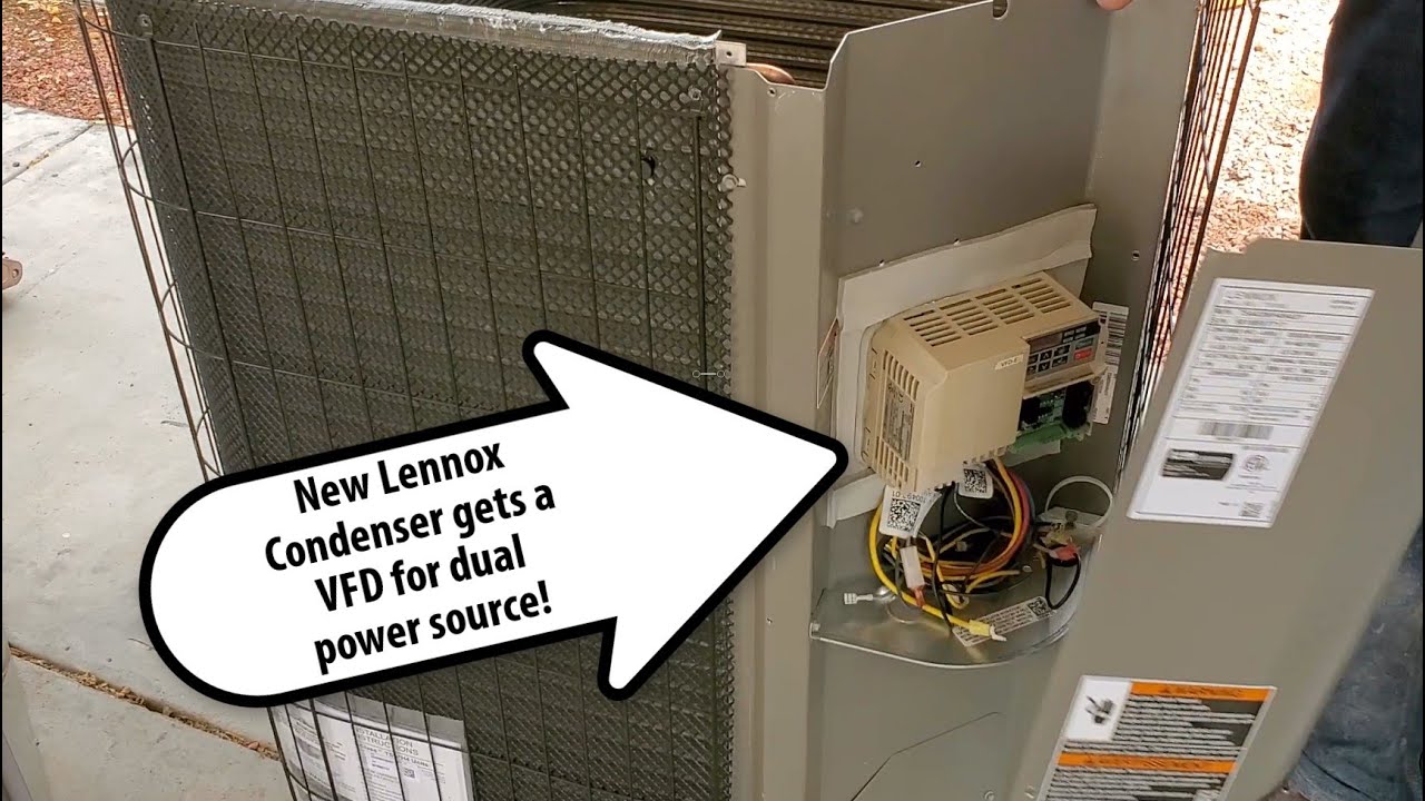 Installing a Variable Frequency Drive to use 3 phase condenser for dual ...