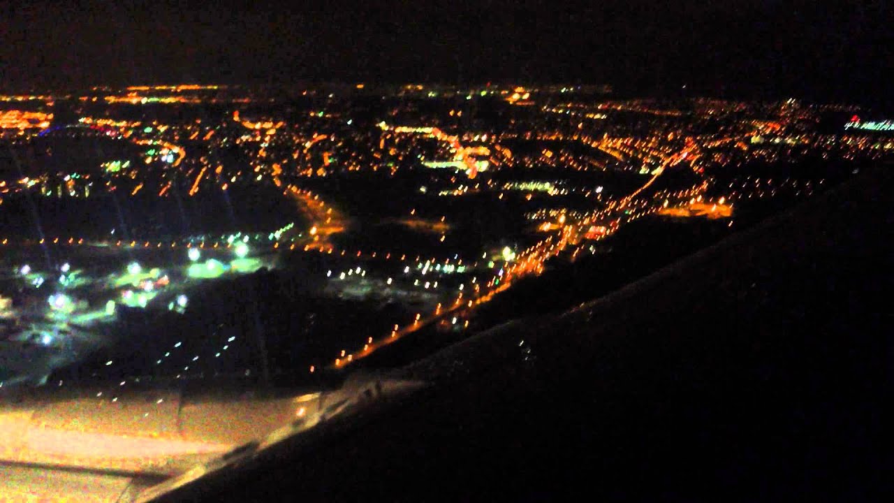 HD - United Airlines Airbus a320 Houston IAH to Newark EWR landing ...