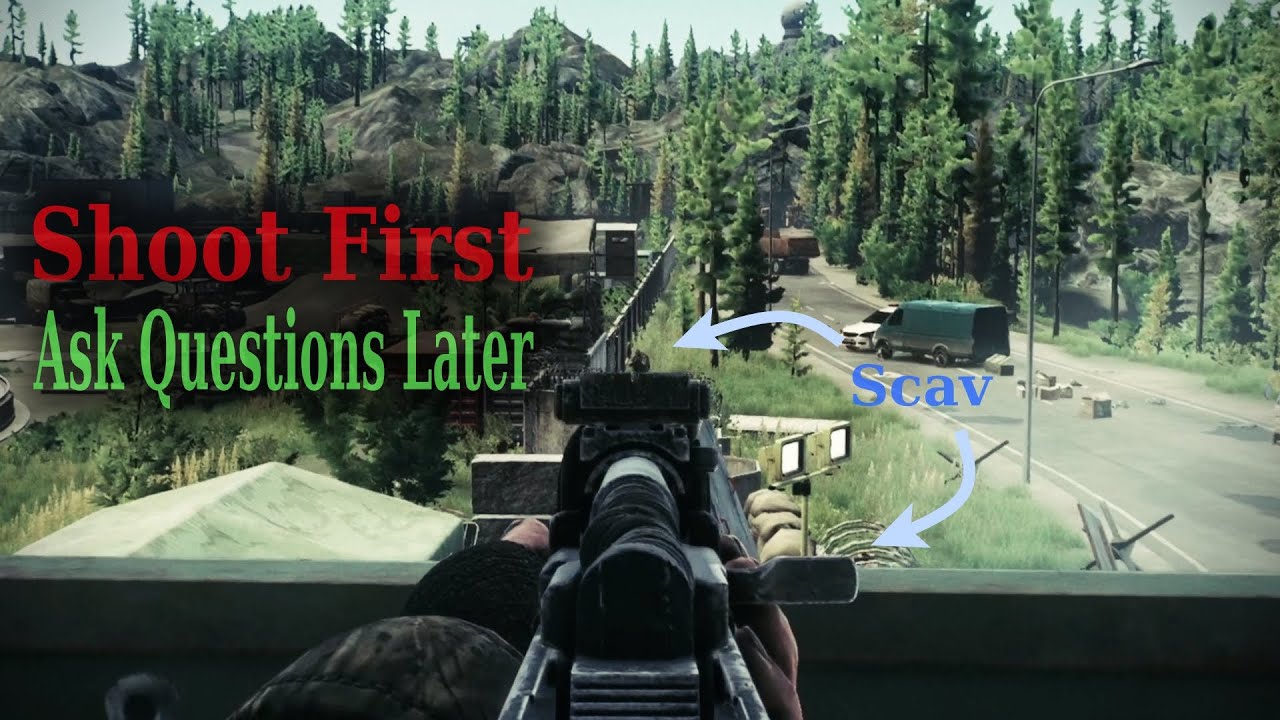 Shoot First Ask Questions Later - Scav Misadventures - YouTube