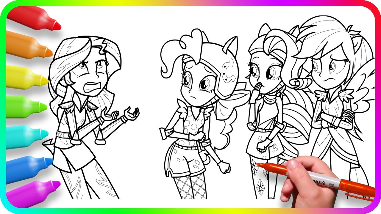 Mlp Derpy Coloring Sheets