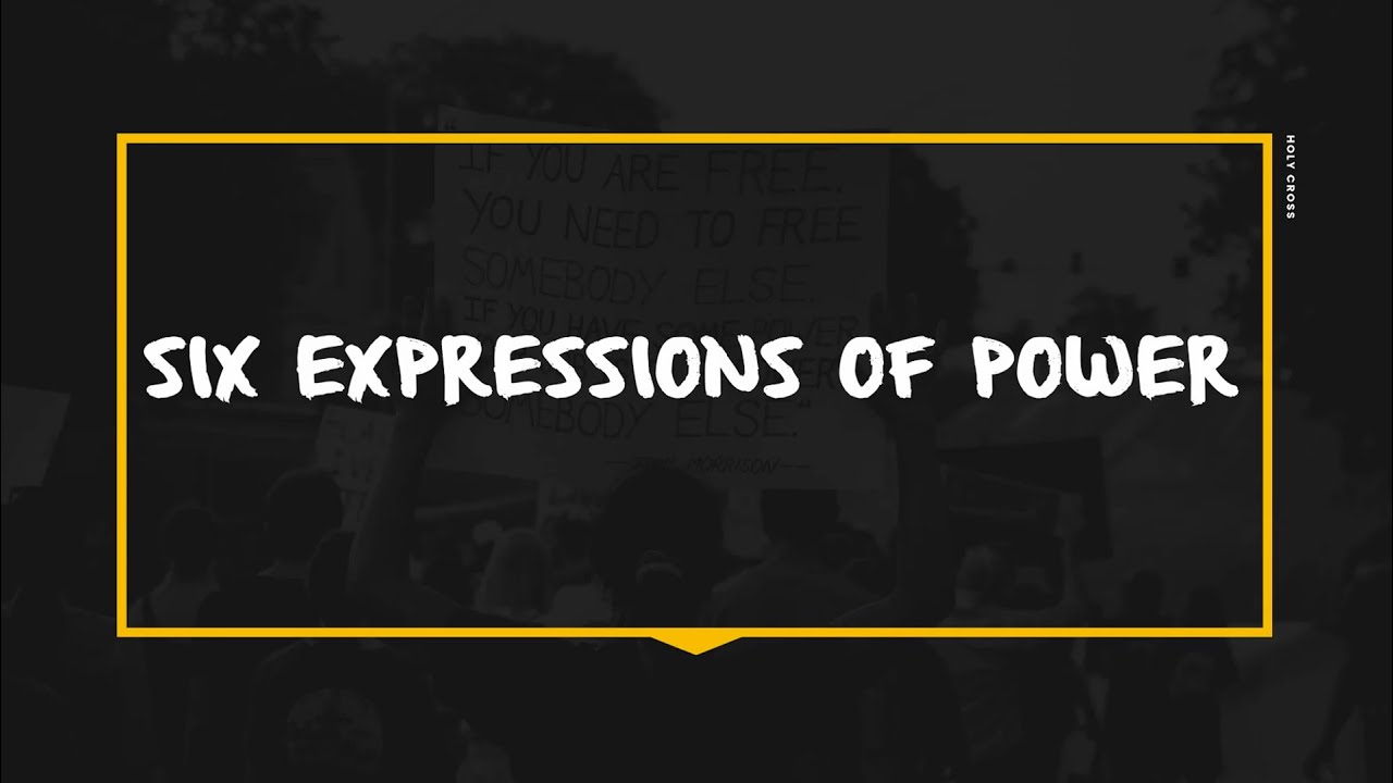 SIX EXPRESSIONS OF POWER - YouTube