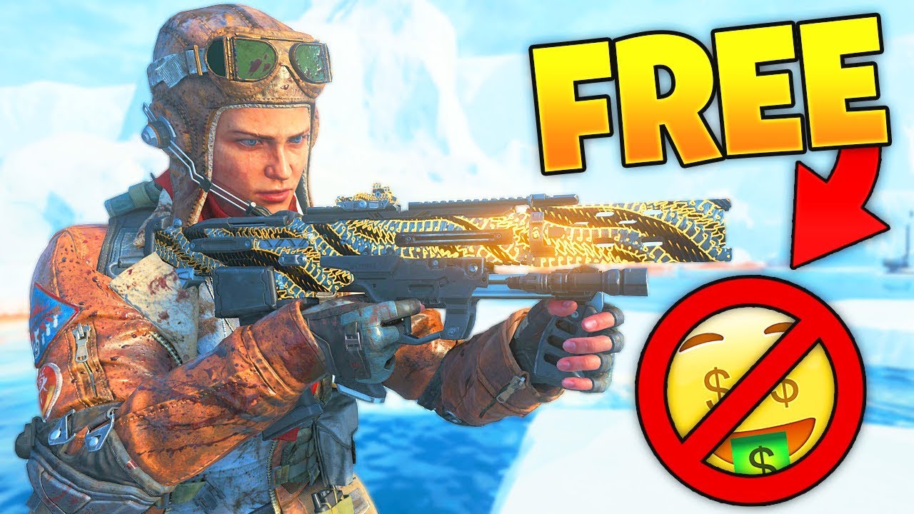 It is actually FREE...😫 (Black Ops 4 Spinal Trap Reactive CAMO) - YouTube