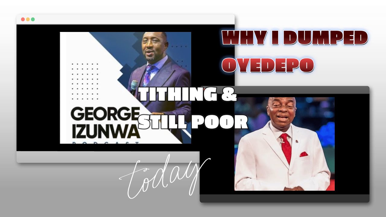 Izunwa exposed Oyedepo fed to be BIG/ to be accepted cophen policy ...