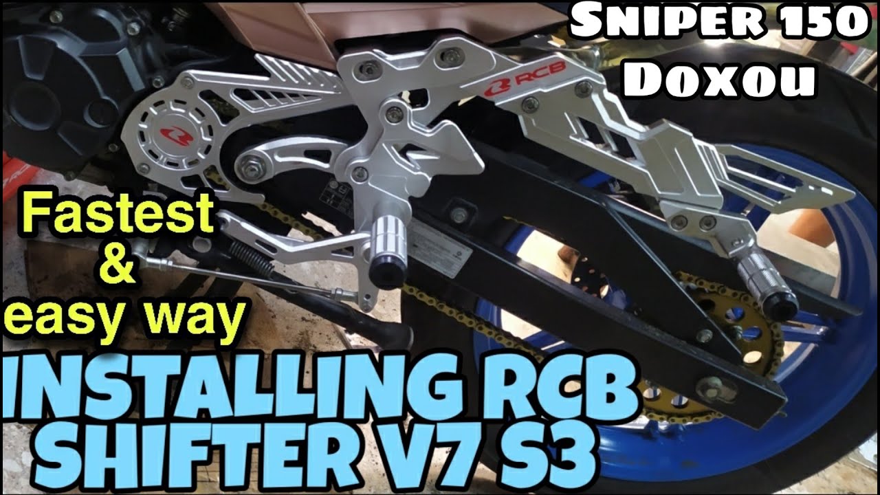 RCB Shifter V7 S3 Installation | MotoDux - YouTube